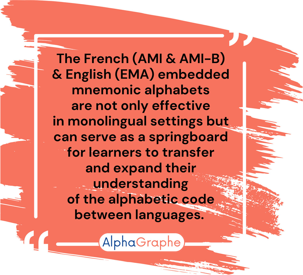 Creating an embedded mnemonic alphabet - Michèle Minor-Corriveau